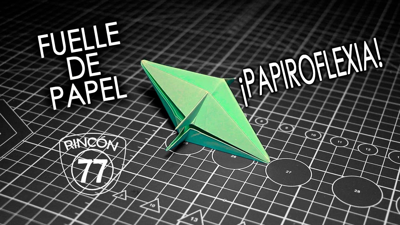 📏COMO HACER UN FUELLE DE PAPEL | ORIGAMI BELLOWS - YouTube