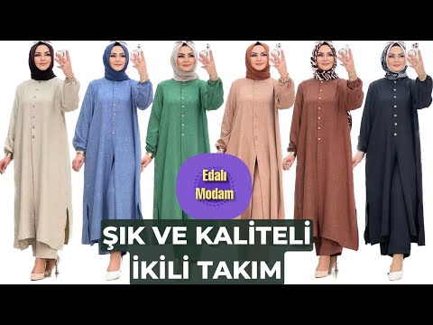 ŞIK VE KALİTELİ İKİLİ TAKIM-EDALI MODAM