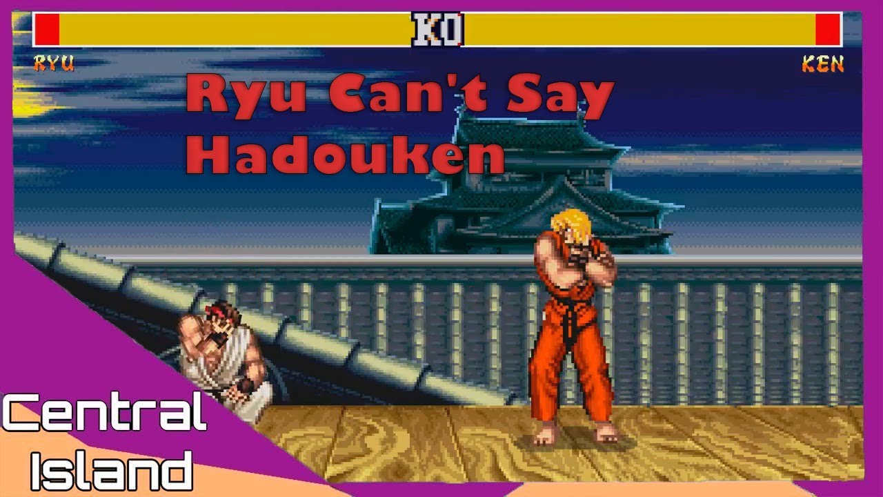 Ryu Can't Say Hadouken | PT/BR FANDUB - YouTube