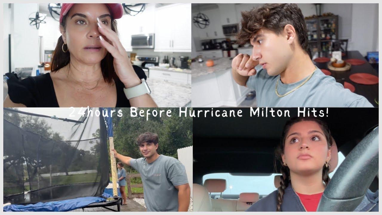 Countdown to Chaos 24 Hours Before Hurricane Milton Hits! VLOG#163 - YouTube