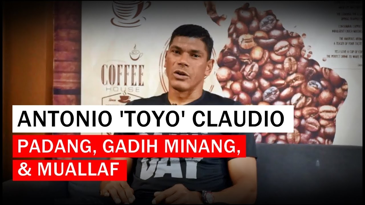 ANTONIO 'TOYO' CLAUDIO TENTANG KOTA PADANG, CINTA, dan MUALLAF - YouTube