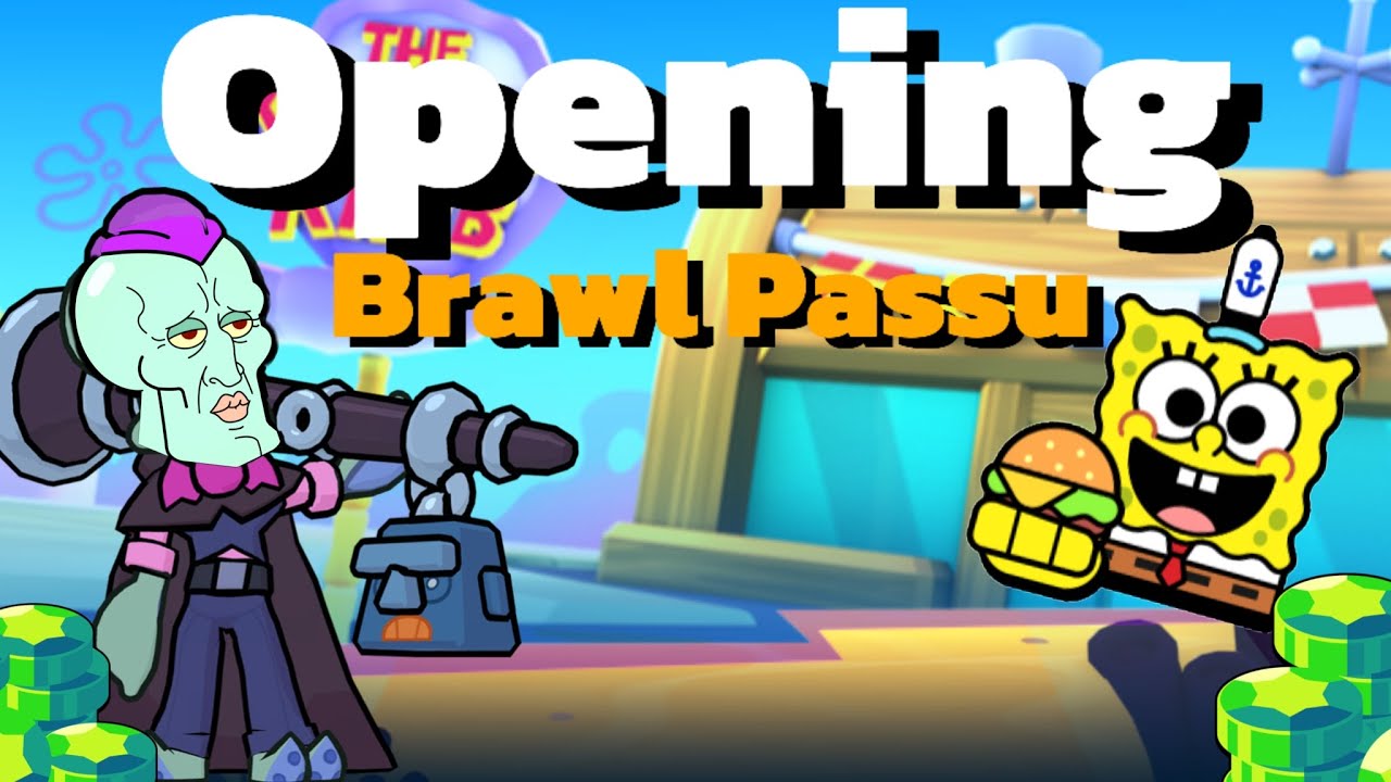 ⏩SpongeBob Brawl Pass Opening😁 - YouTube