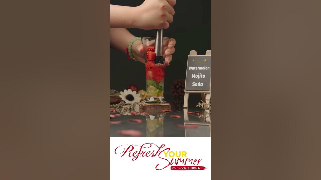 Soda SINGHA | Watermelon Mojito. - YouTube