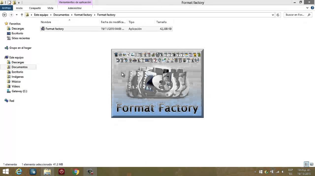 Como descargar Format Factory Full en español - YouTube