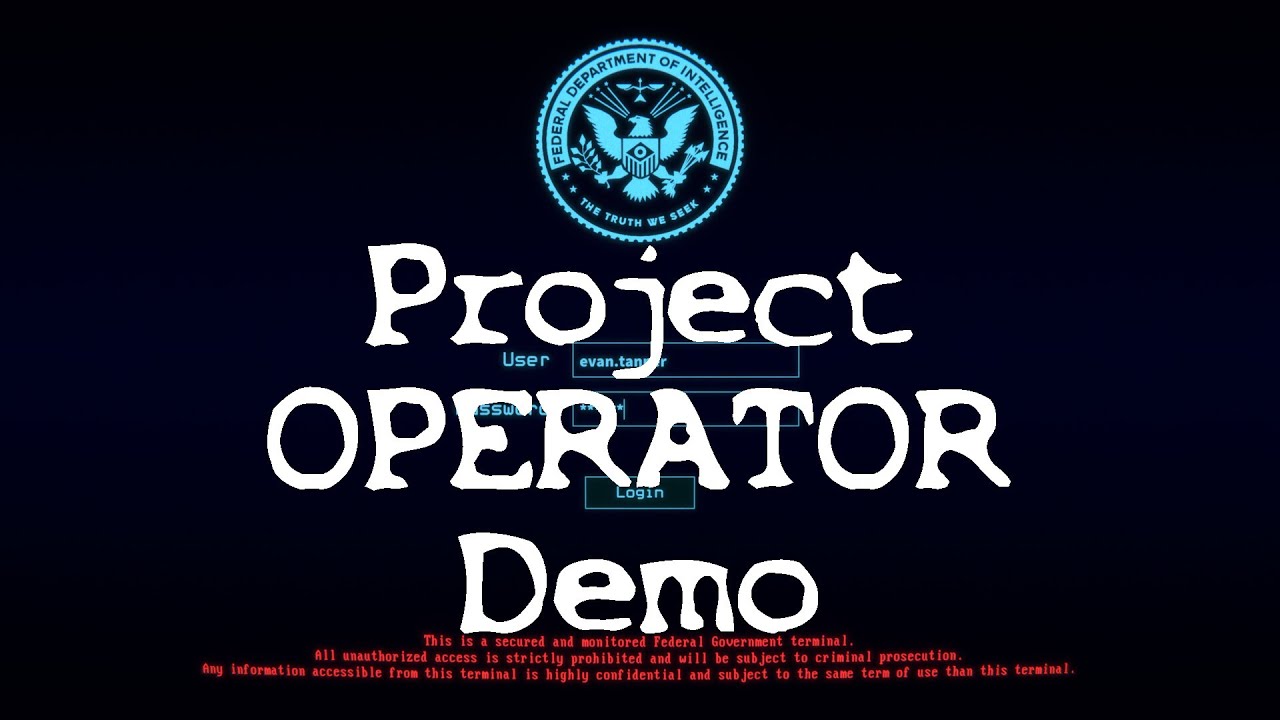 Project OPERATOR Demo (Deutsch/German/OV) - YouTube