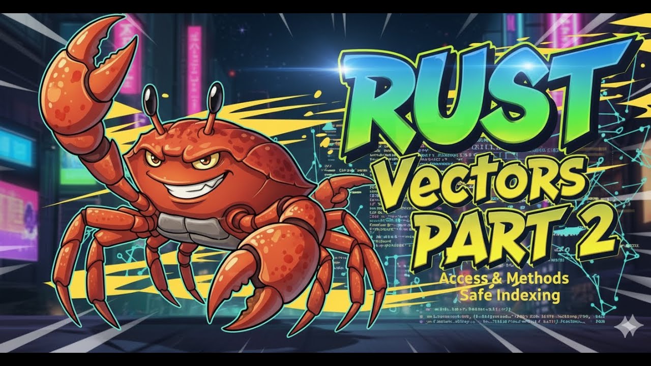 Rust Vectors Part 2: Safe Element Access & Removal Techniques 🦀 - YouTube