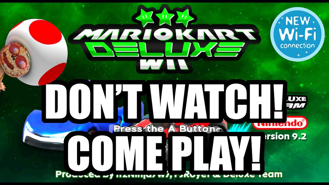 MKWII DELUXE WITH ONLINE MULTIPLAYER LOBBY | ROM PATCH IN DESCRIPTION ...