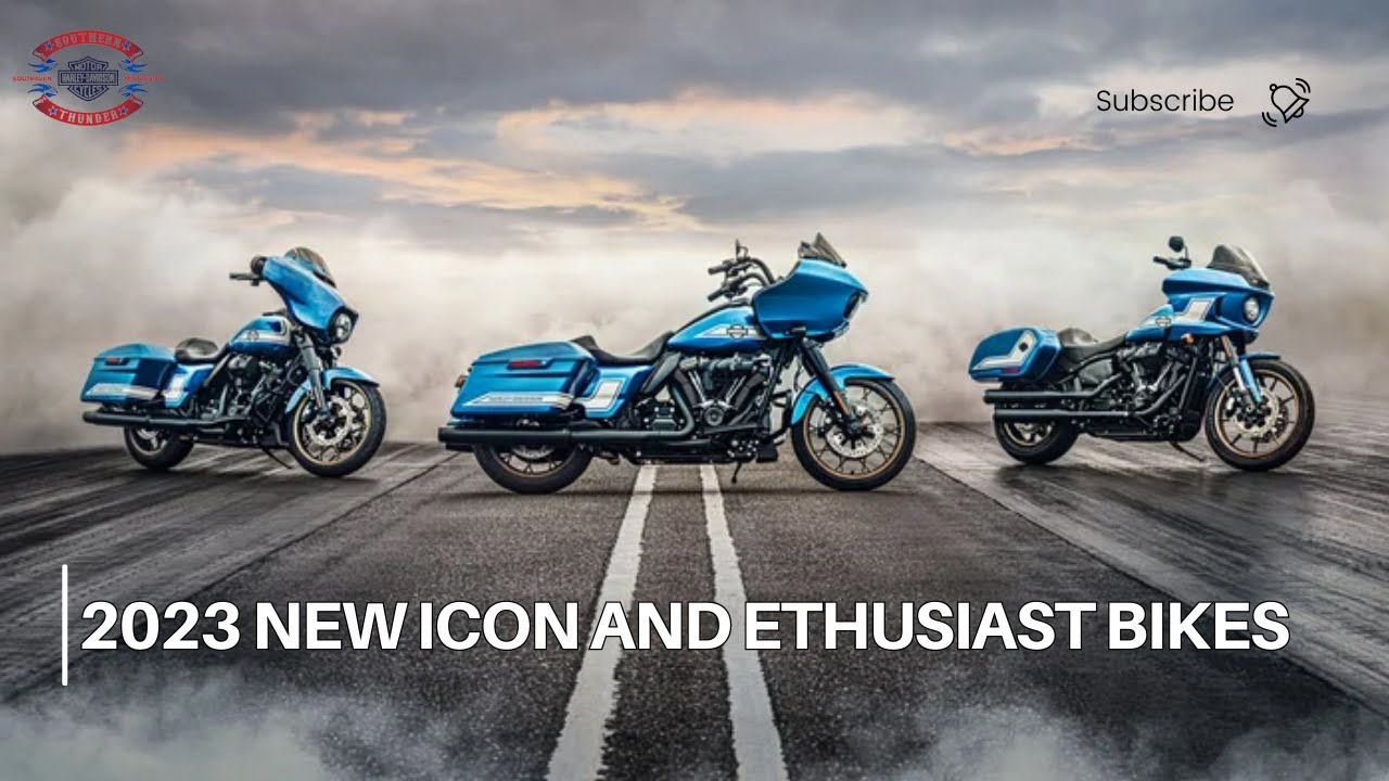 Harley-Davidson releases new Icon and Enthusiast edition bikes! - YouTube