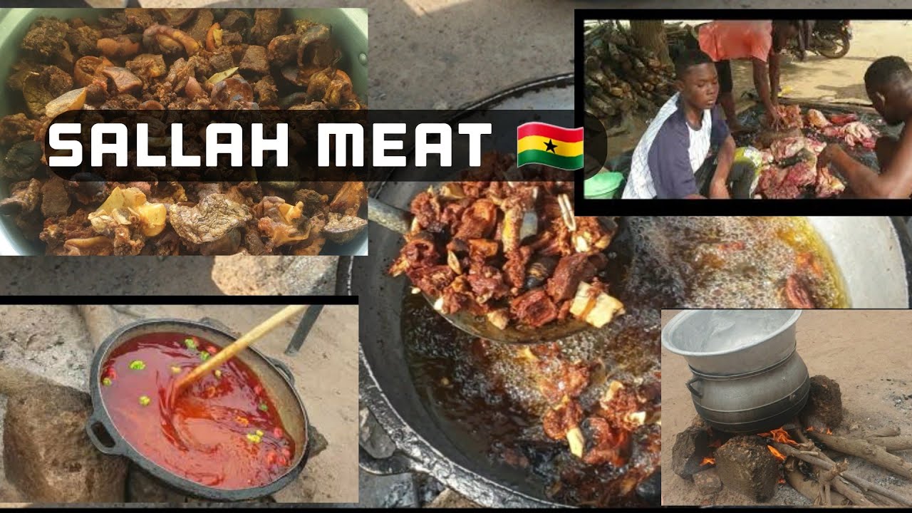 How to COOK/FRY the best SALLAH MEAT || Most popular fried beef ...