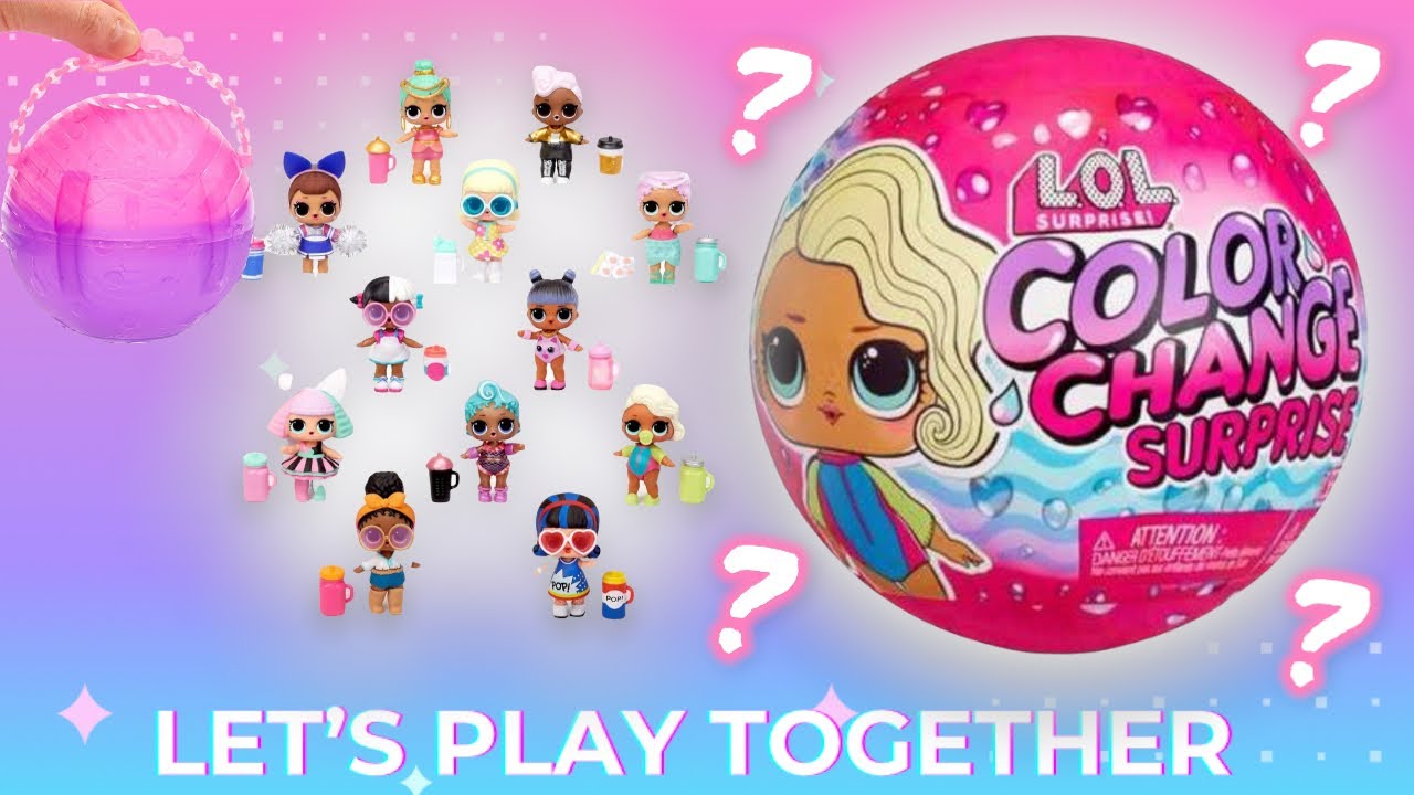 👧🏻👧🏼LOL Surprise Color Changing Doll unboxing - YouTube