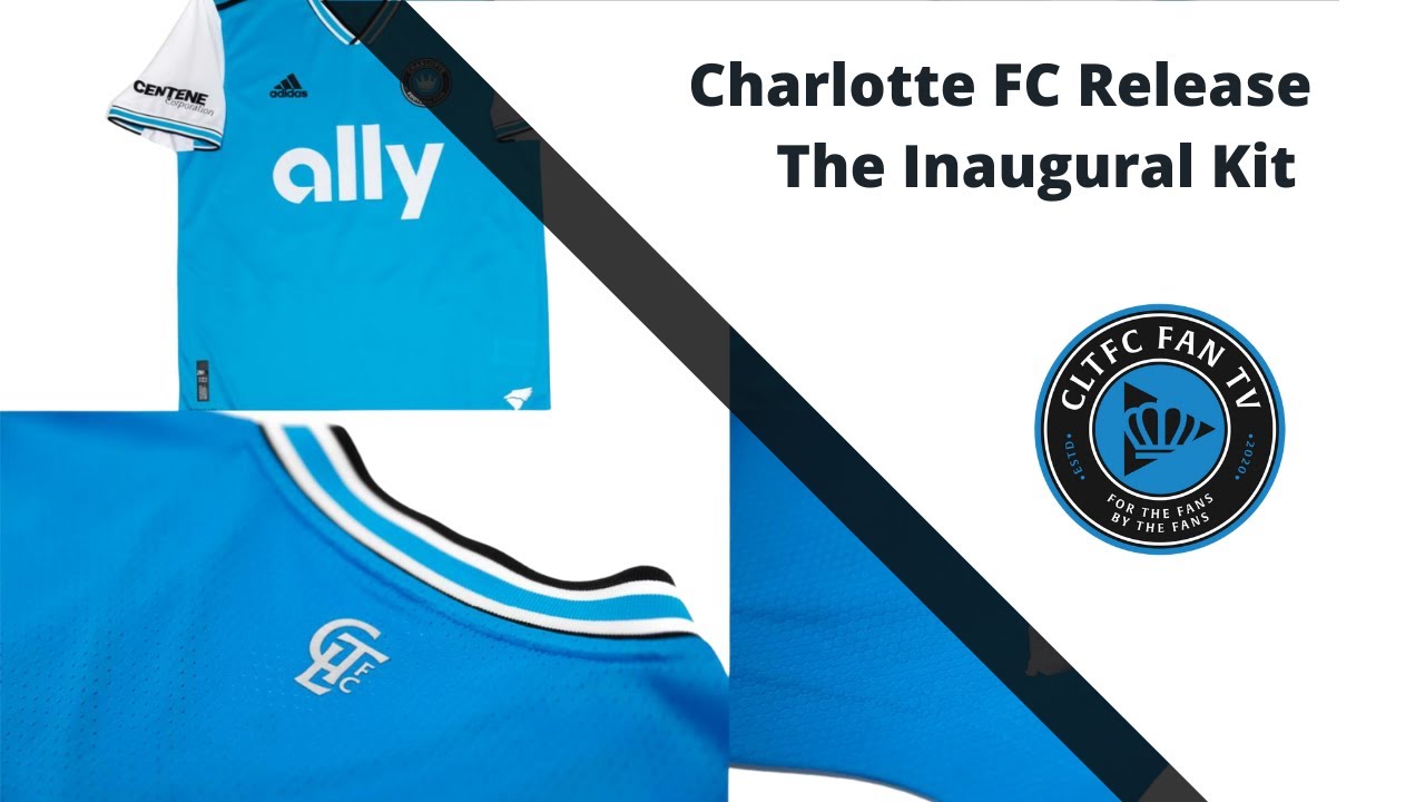 Charlotte FC Release their inaugural kit. - YouTube