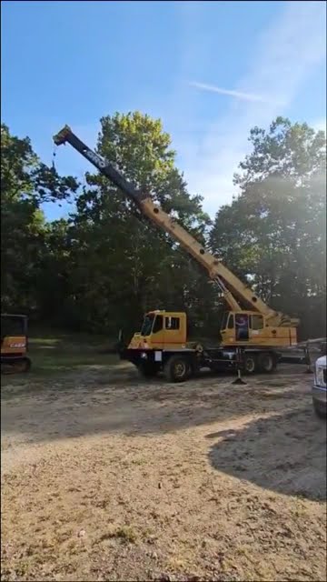 1985 GROVE TMS528B For Sale - YouTube