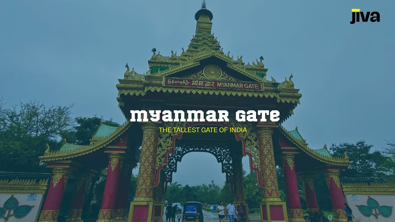 i visited the tallest gate in India, Myanmar gate.| maharashtra in ...