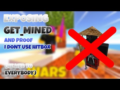 EXPOSING GET_MINED FOR USING HITBOX HACKS // EXPLOITS! + PROOFING I ...