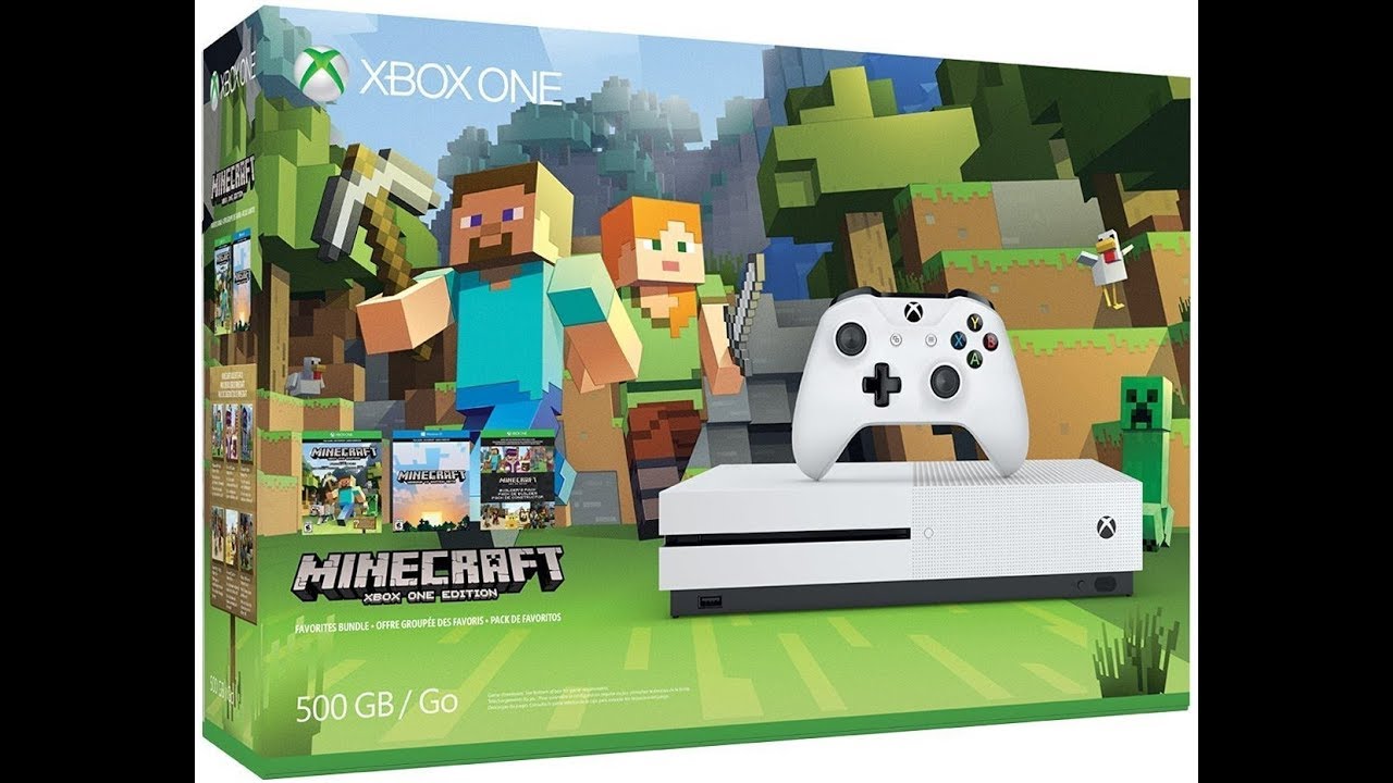 Xbox One S 500GB Console Minecraft Bundle Review 2017 TopReviews - YouTube