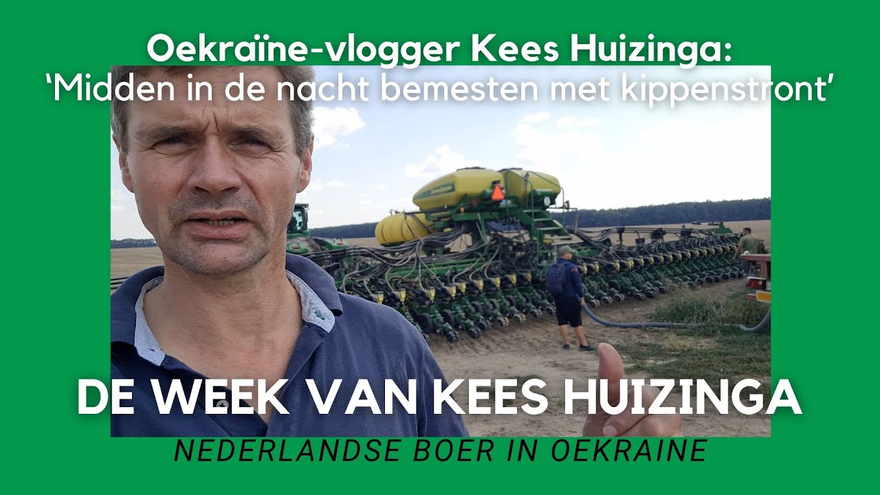 Oekraïne-vlogger Kees Huizinga: ‘Midden in de nacht bemesten met ...