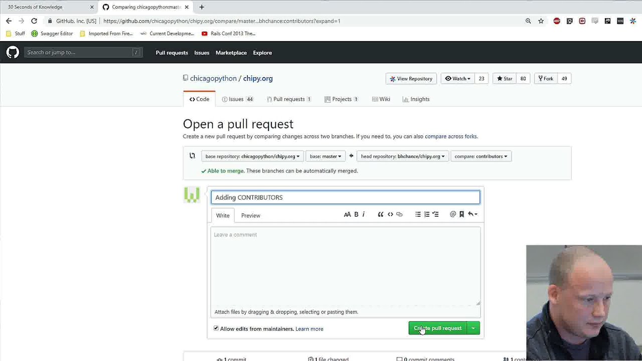 Creating a Contributors File - Bryan Chance - YouTube