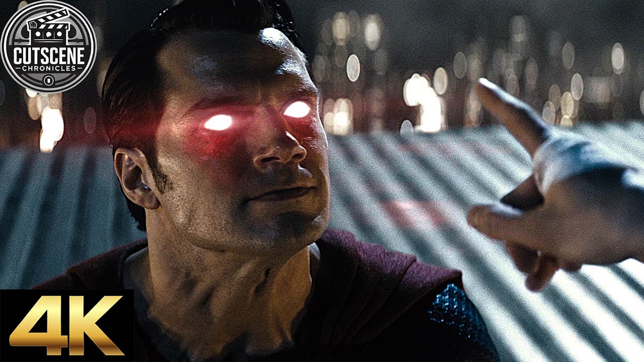 [4K UHD] Lex Luthor Blackmails Superman With His Mother To Kill Batman ...