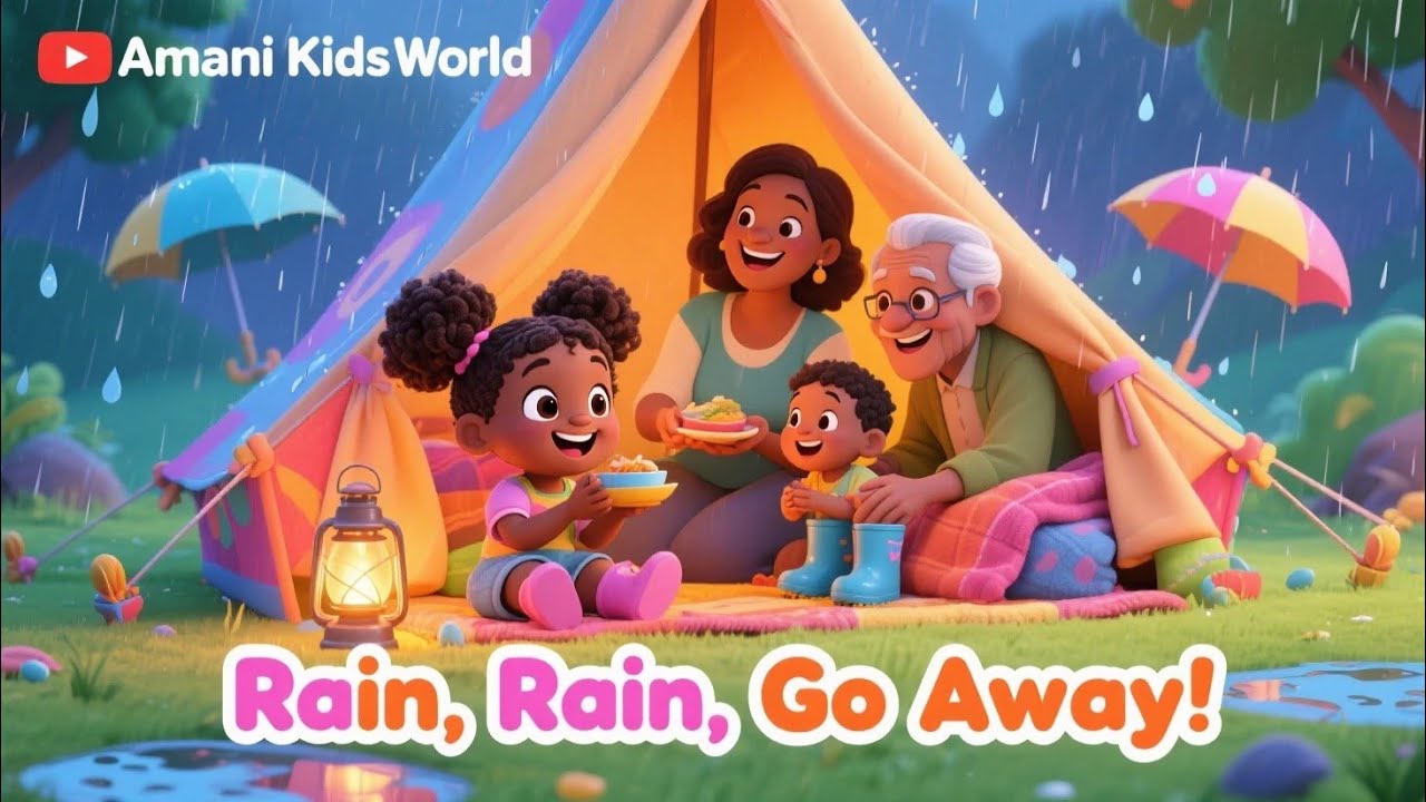 Rain Rain Go Away 🌧️ | Fun Kids Song and Dance | Sing Along Nursery ...