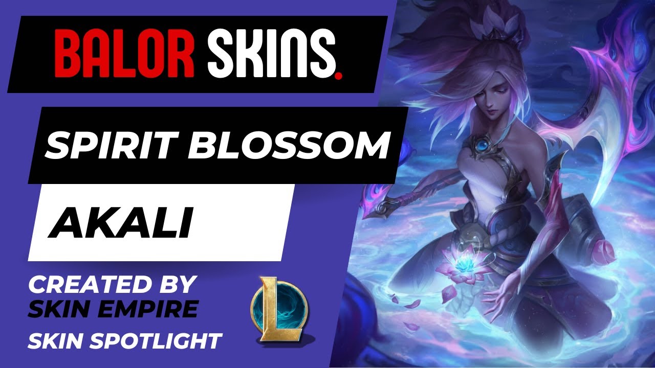 Spirit Blossom Akali by Skin Empire | League of Legends Custom Skin ...
