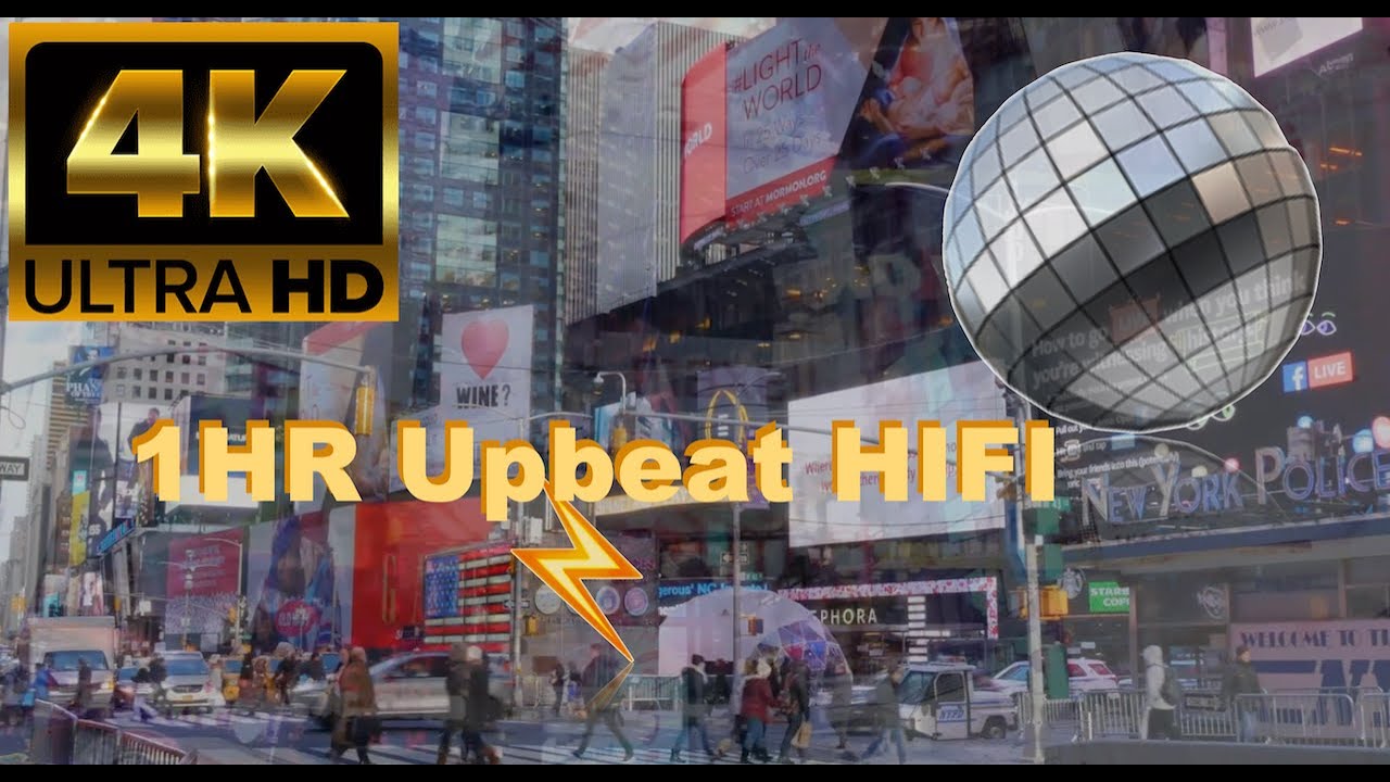 HyperTechno Hifi 1 Hour Sound 4K VIDEO (ULTRA HD) - Upbeat,Techno, EDM ...