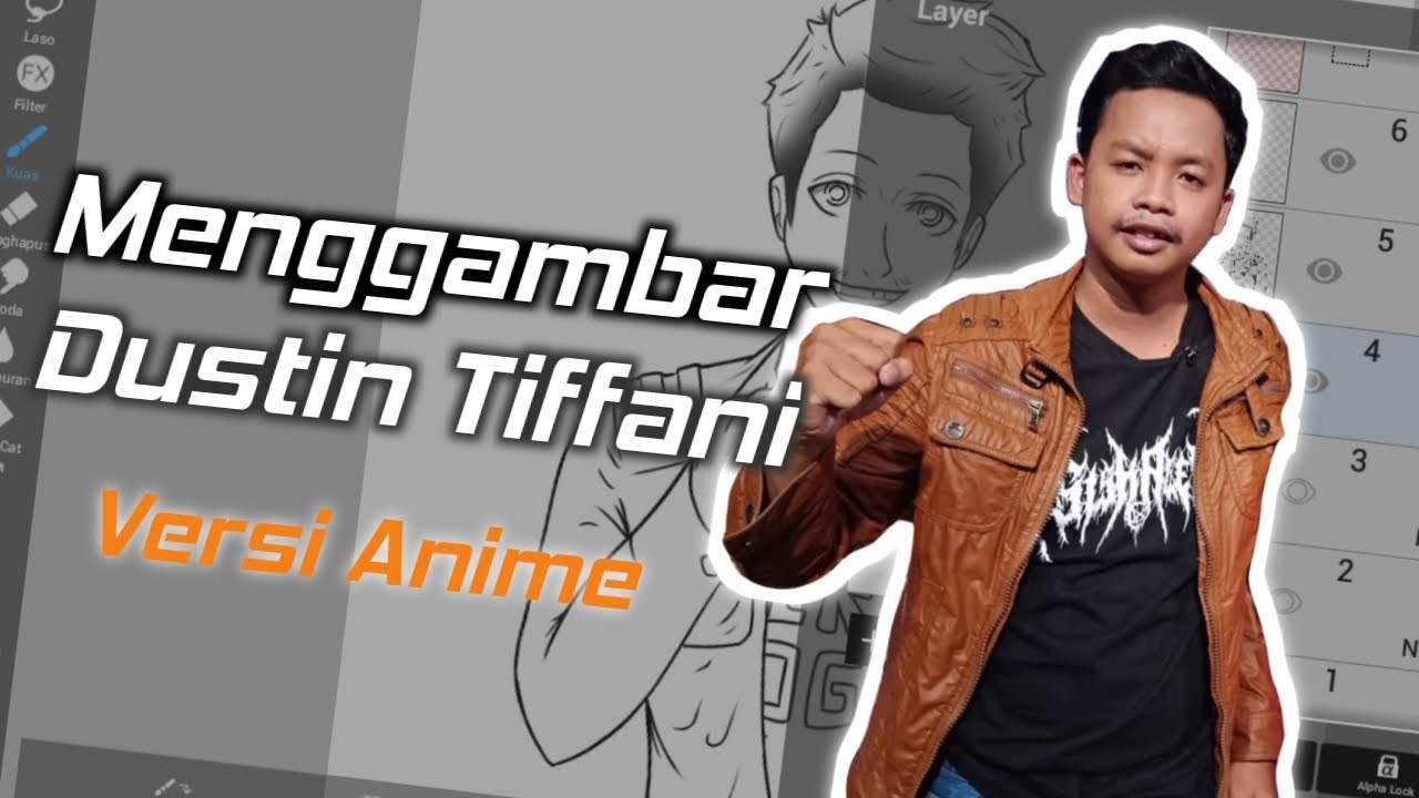 Menggambar Lord Zero Logic /Dustin Tiffani Versi Anime [FAN ART] - YouTube