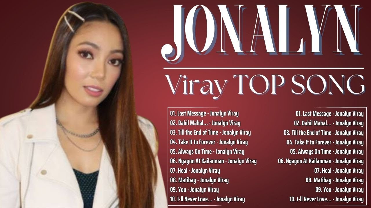 The best of Jonalyn Viray full album 2024 ~ Top Artists To Listen 2024 - YouTube