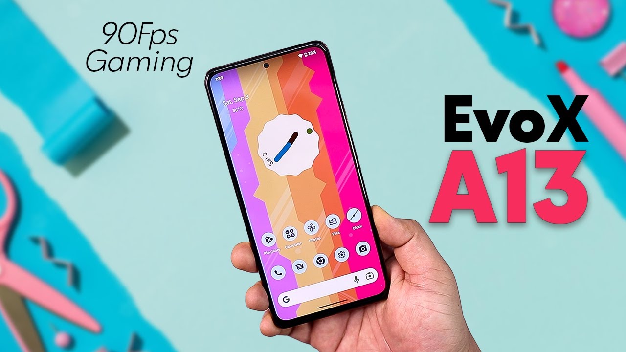 Official EvolutionX Android 13 ROM - Play 90Fps Game on Redmi Note 10 Pro & Max - YouTube