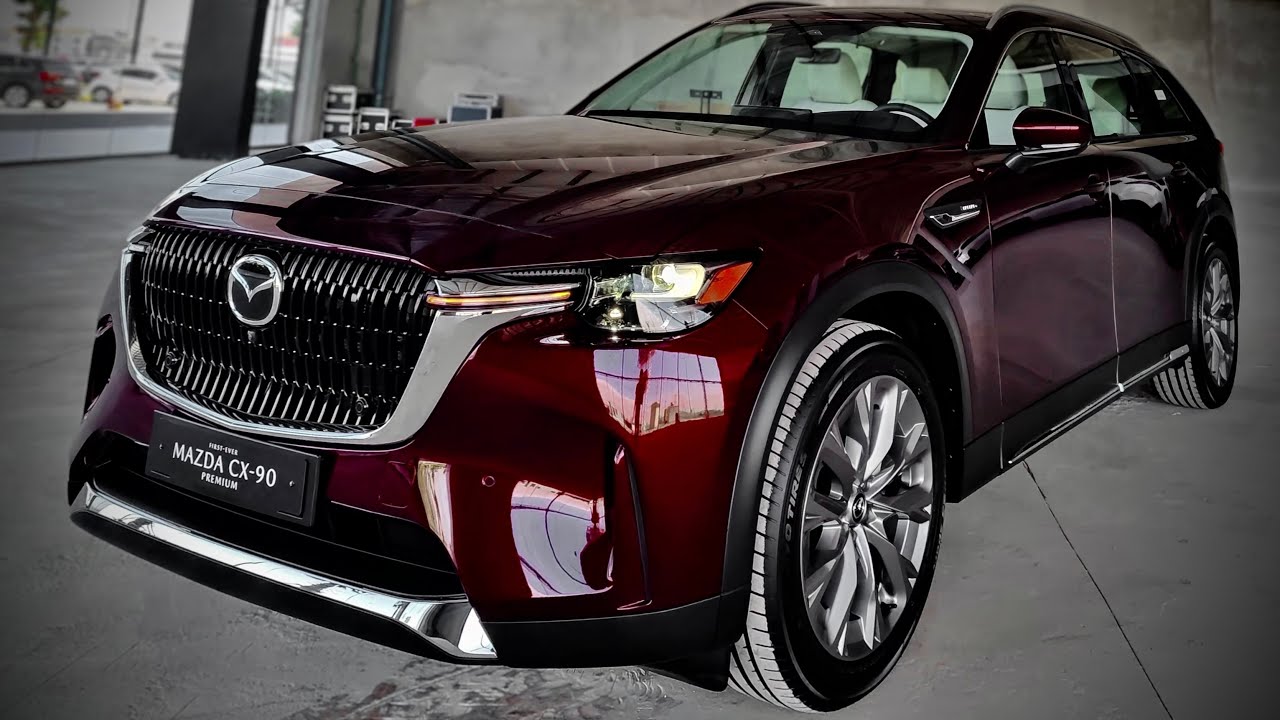 2025 Mazda CX-90 Premium: Luxury Full Size SUV | Artisan Red Premium ...