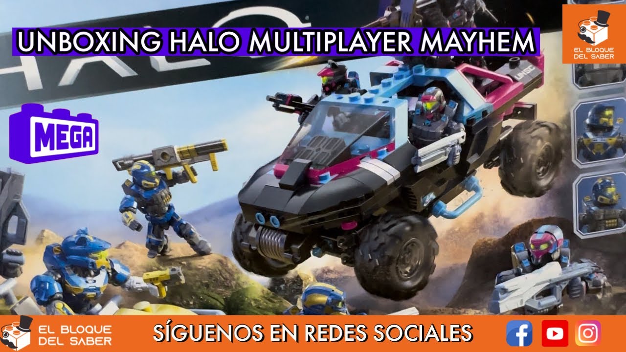 Unboxing Halo Mega Multiplayer Mayhem - YouTube