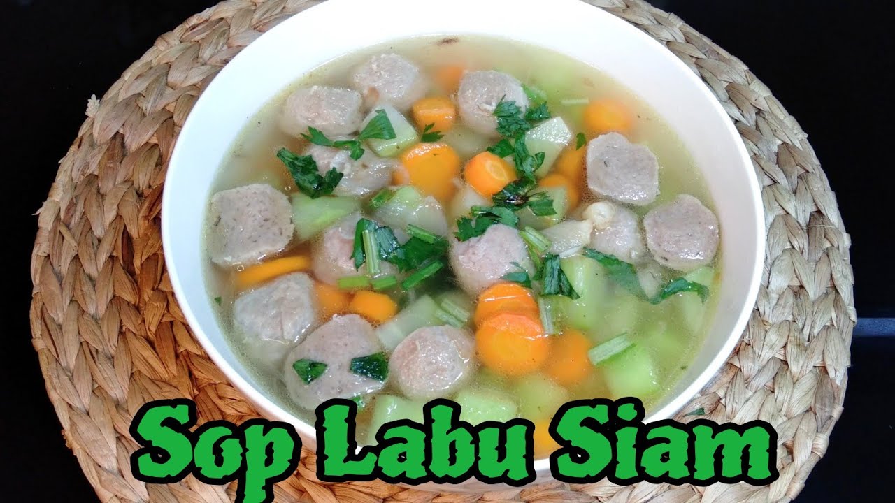 Resep Sop Labu Siam. Masak Sederhana, Simple Dan Praktis - YouTube