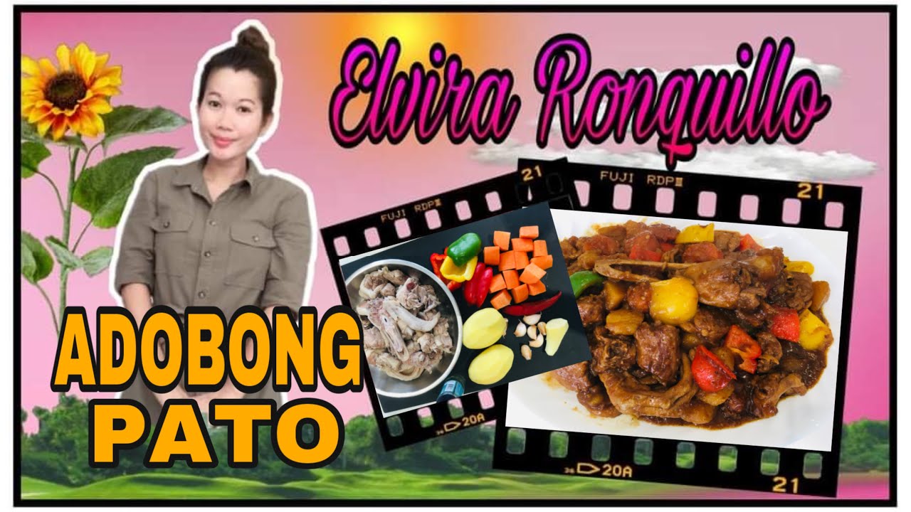 ADOBONG PATO | HOW TO COOK DUCK ADOBO - YouTube