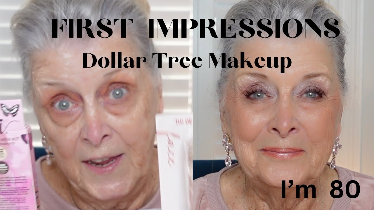 GetReadyWithMe ~ Full Face DOLLAR TREE Makeup ~ TAG 👀 - YouTube