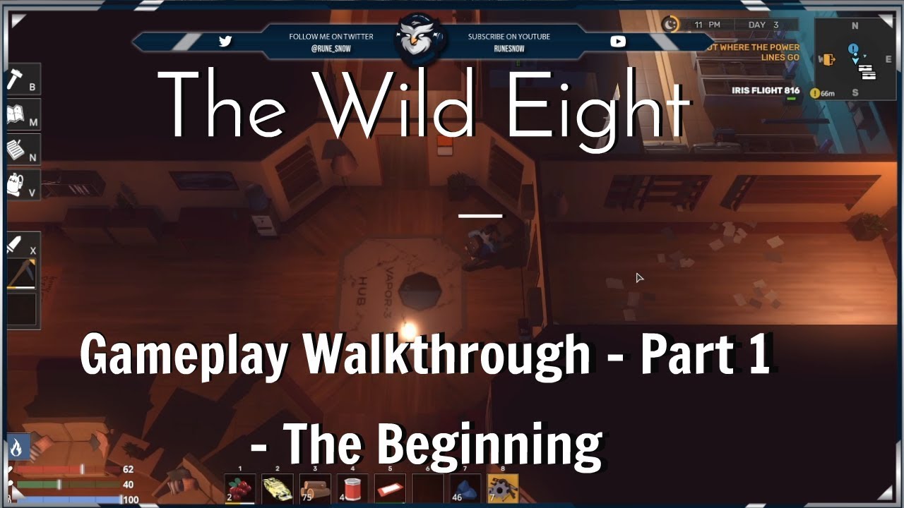 The Wild Eight - Gameplay Walkthrough - Part 1 - The Beginning - YouTube