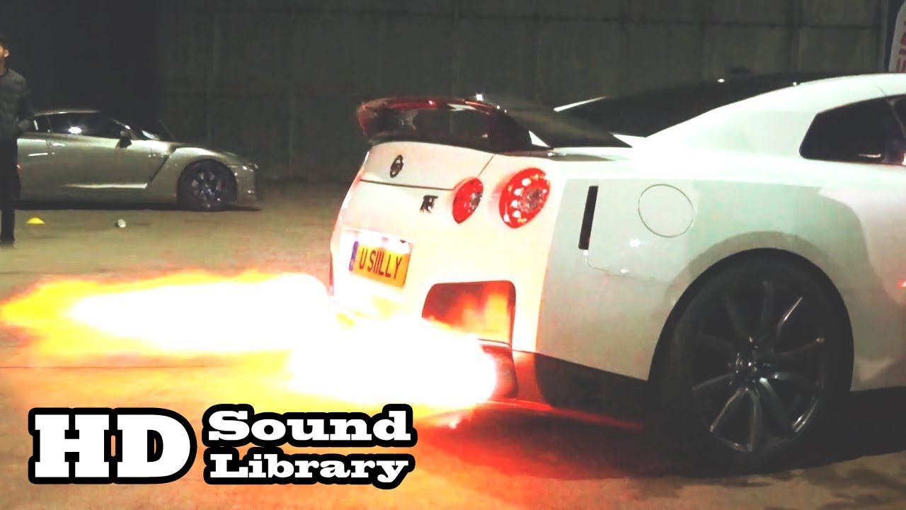 Nissan GTR R35 [Sound Library] - YouTube