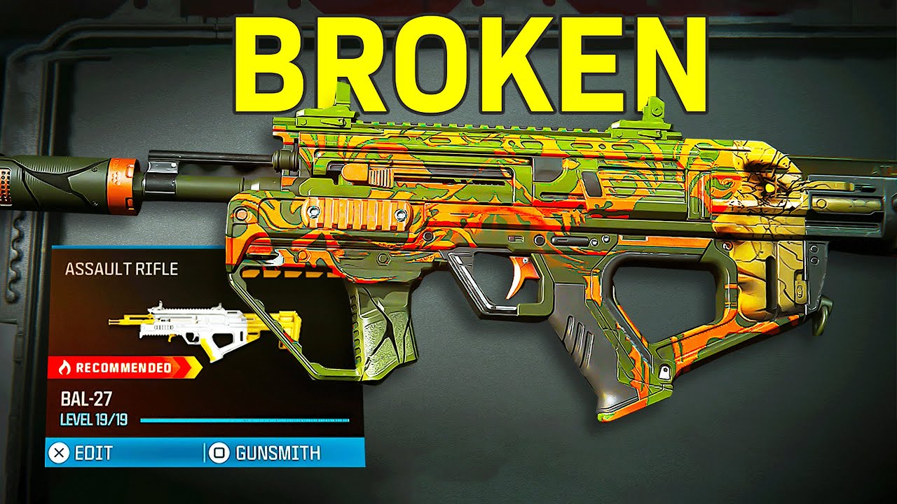 the NEW *ZERO RECOIL* BAL 27 is INSANE in MW3 Season 3 Reloaded! (Best ...