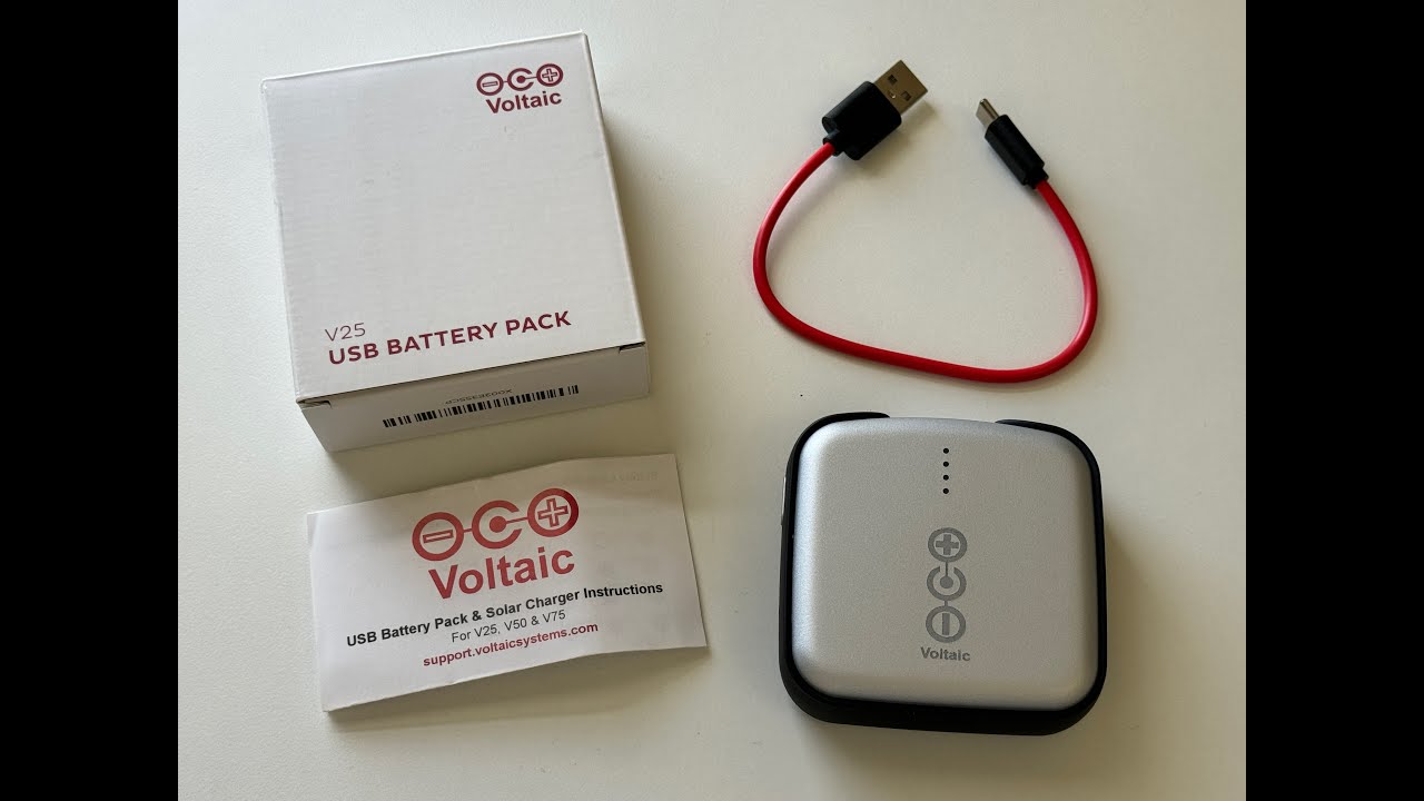 Voltaic V25 Battery Pack Unboxing! - YouTube