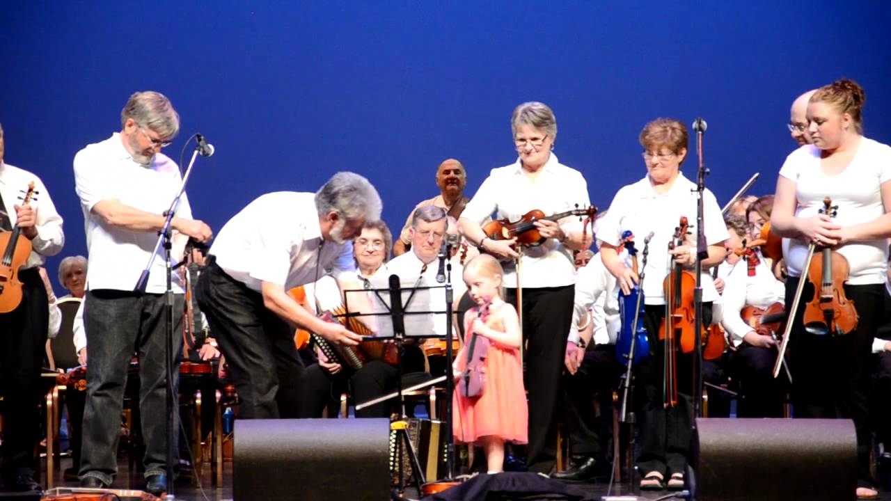Send in the backup 2012 Saint-john Fiddle orchestra - YouTube