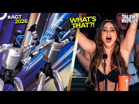 Sofia Vergara Couldn't Believe These Were Robots! | AGT 2026 [4K]