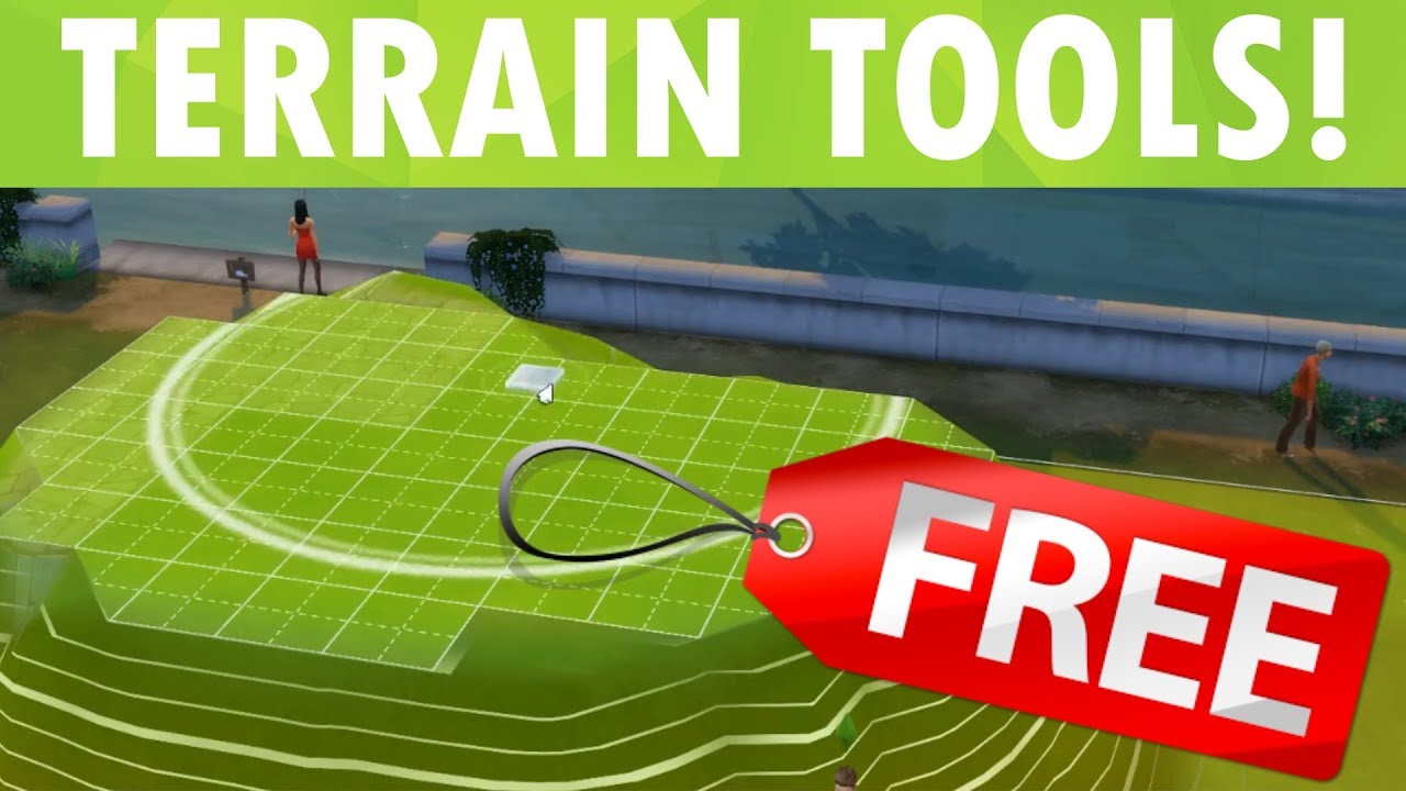 TERRAIN TOOLS ARE HERE!! The Sims 4 FREE Update - YouTube