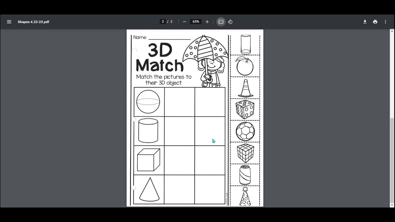 Shape Review 2 - YouTube
