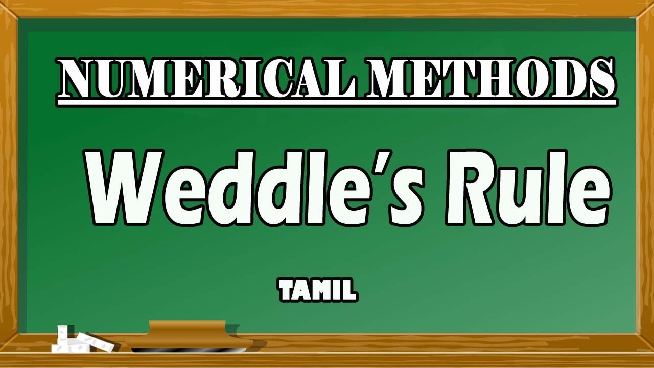 Weddle's Rule | Weddle's Rule in Numerical Integration | Numerical ...