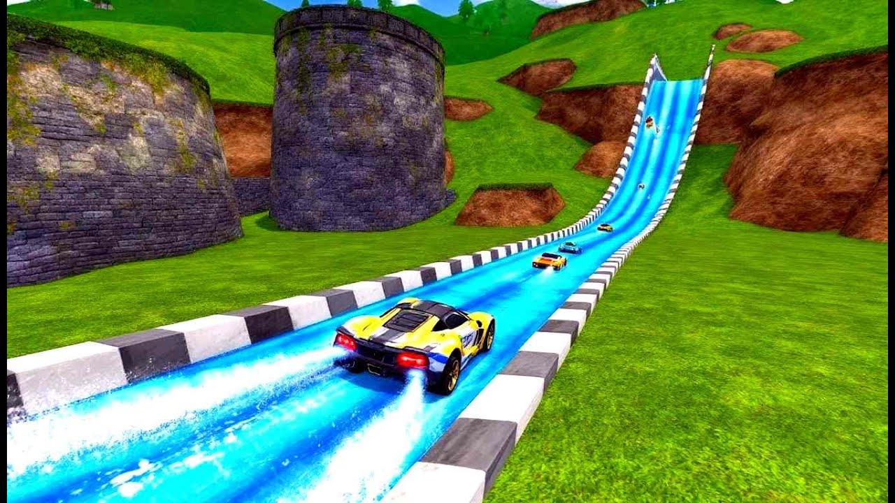 Watch We Built a Car for Water Slide Racing (It’s Wild!) 💦 - YouTube