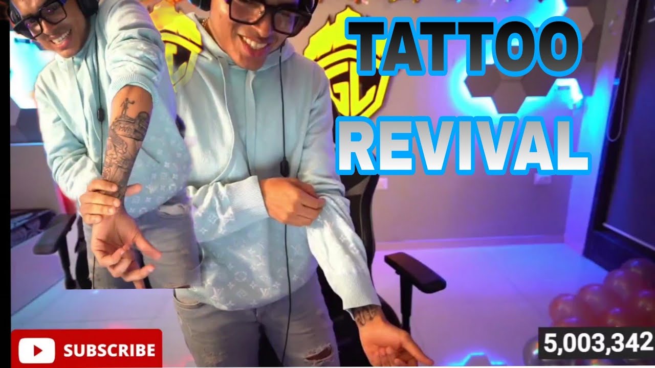 JONATHAN GAMEING TATTOO REVEAL 😮🇮🇳 - YouTube