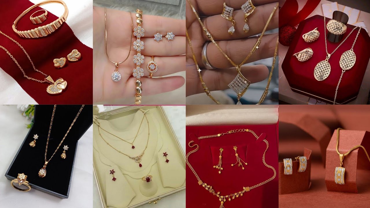 Trendiest 1 tola Gold Necklace & Locket Set Design Ideas #gucci # ...