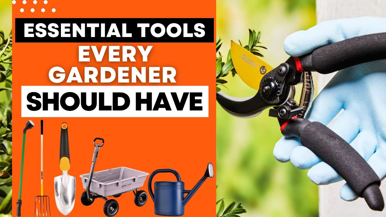 7 Essential Gardening Tools for Beginners - YouTube
