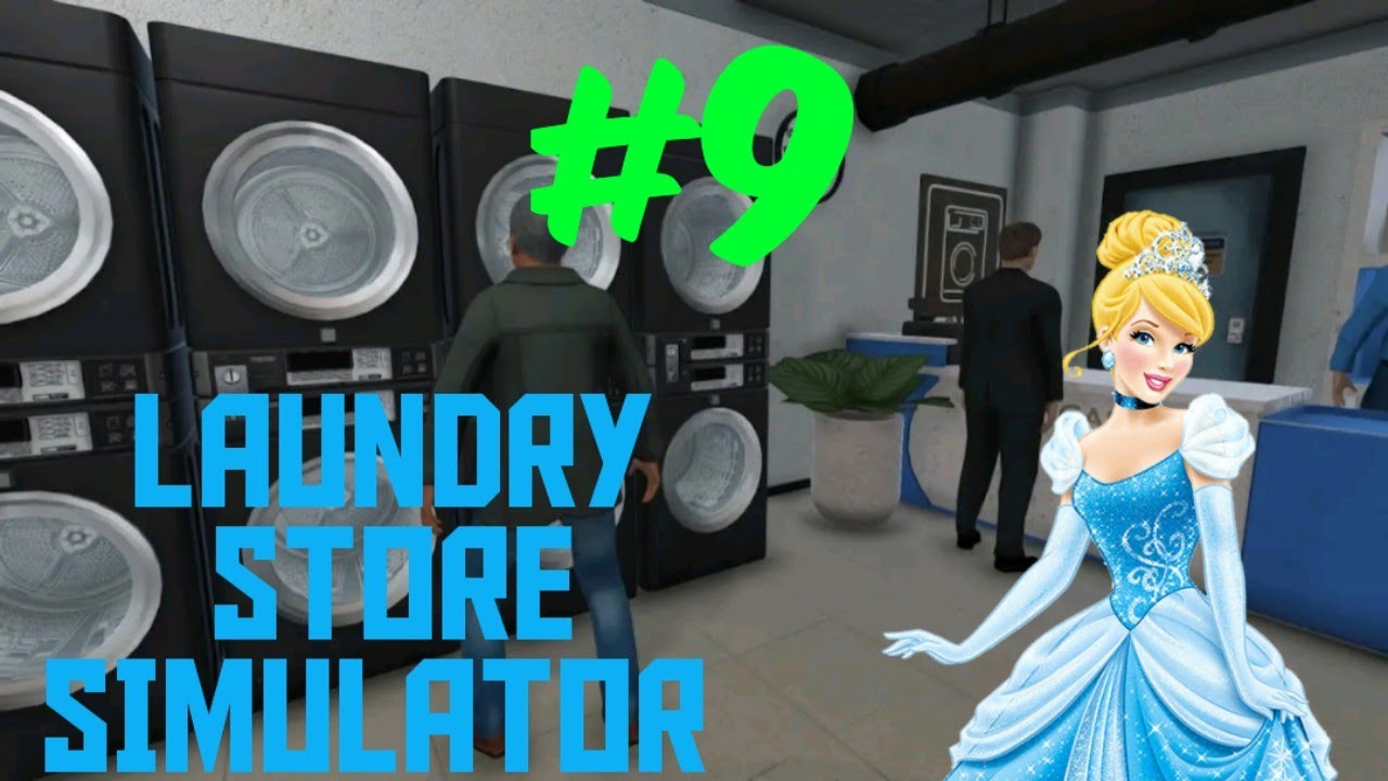 LAUNDRY STORE SIMULATOR GAME - CAN I UPGRADE TO RANK 4 MY LAUNDRY😍😍😱#9 ...