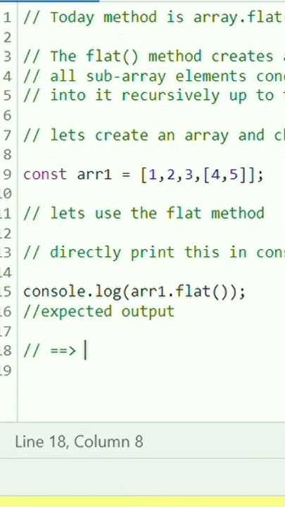 Javascript Array Flat Method What Is Flat Array In Javascript How To Flatten An Array