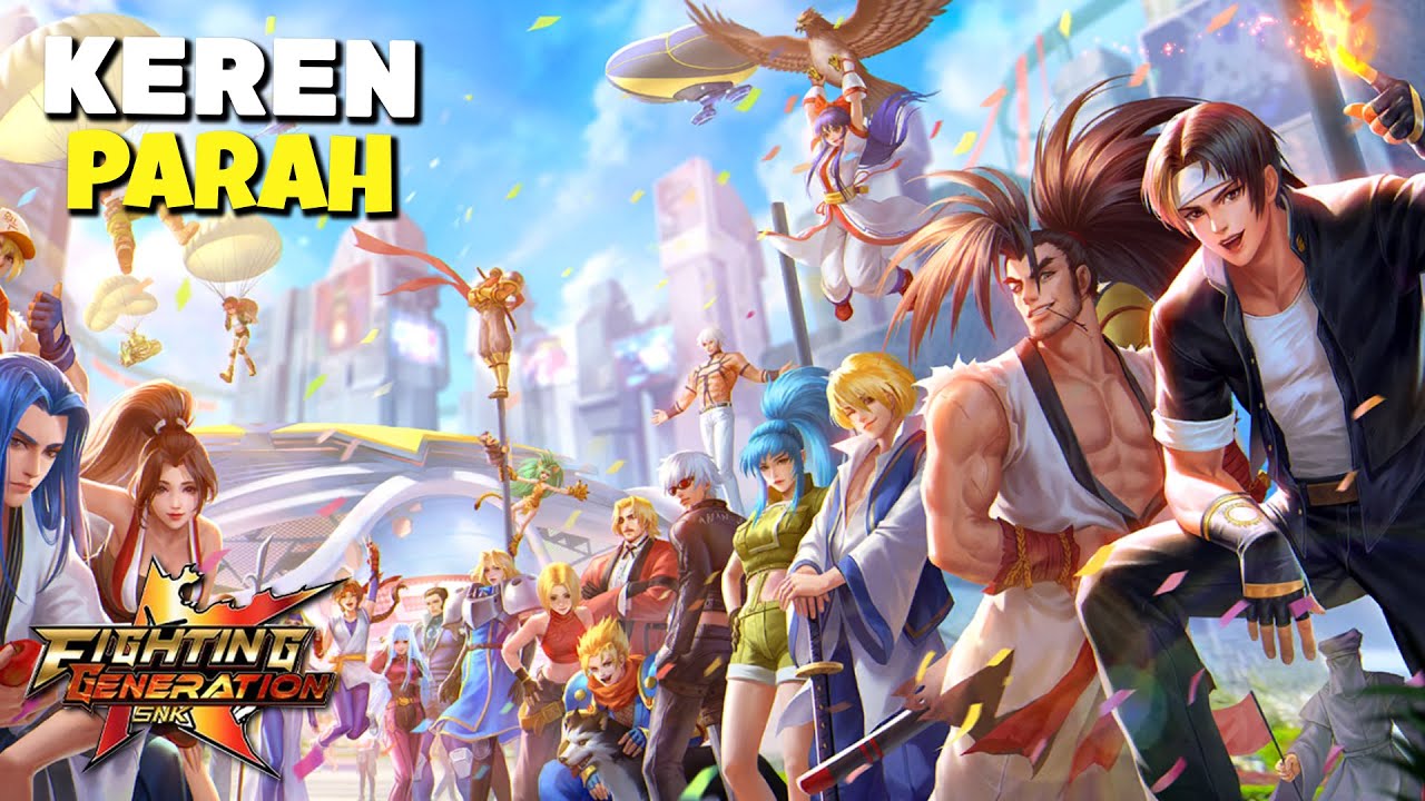 Akhirnya Sudah Rilis di Playstore Indonesia - SNK: Fighting Masters ...