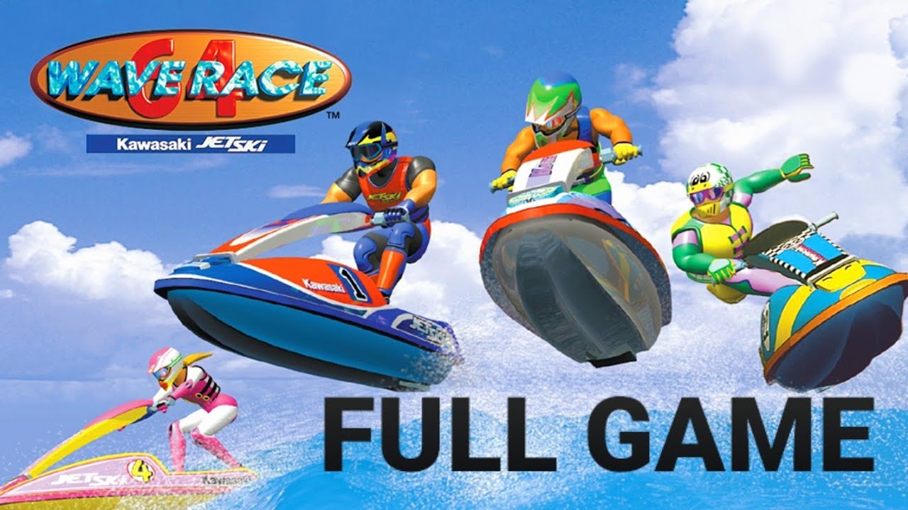 Wave Race 64 (N64) longplay live stream, all difficulties - YouTube